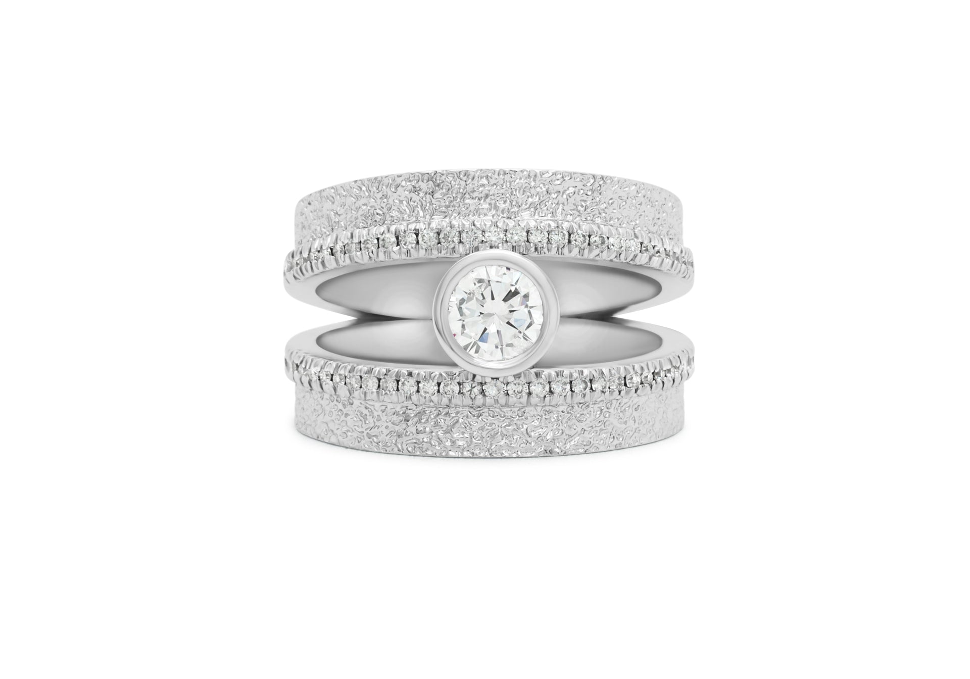 Bagues avec Diamant | Haute Qualité | Montréal | Flamme en Rose