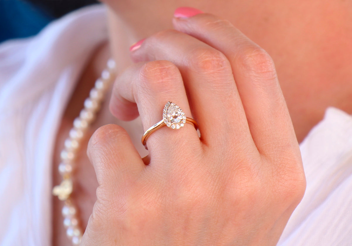 Bagues avec Diamant | Haute Qualité | Montréal | Flamme en Rose